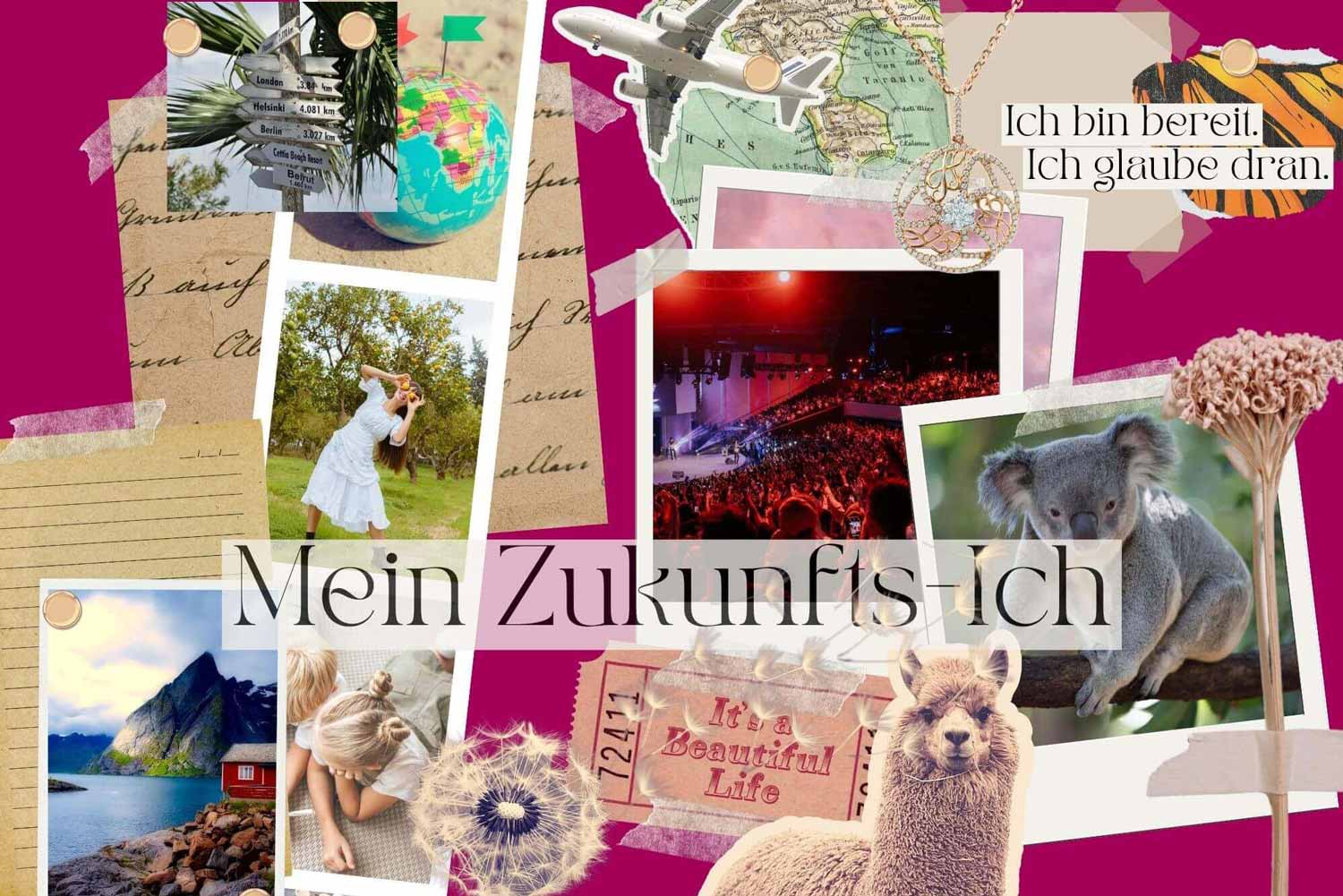 Visionboard: Gib Deinen Wünschen, Träumen, Visionen und Zielen ein ...